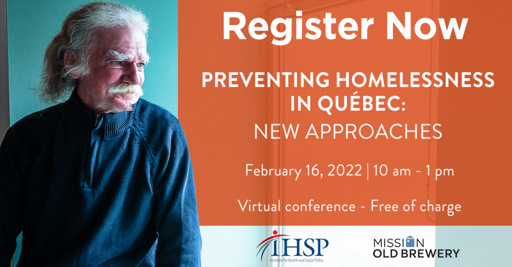 Inaugural Conference on Homelessness Prevention in Quebec - Old Brewery ...